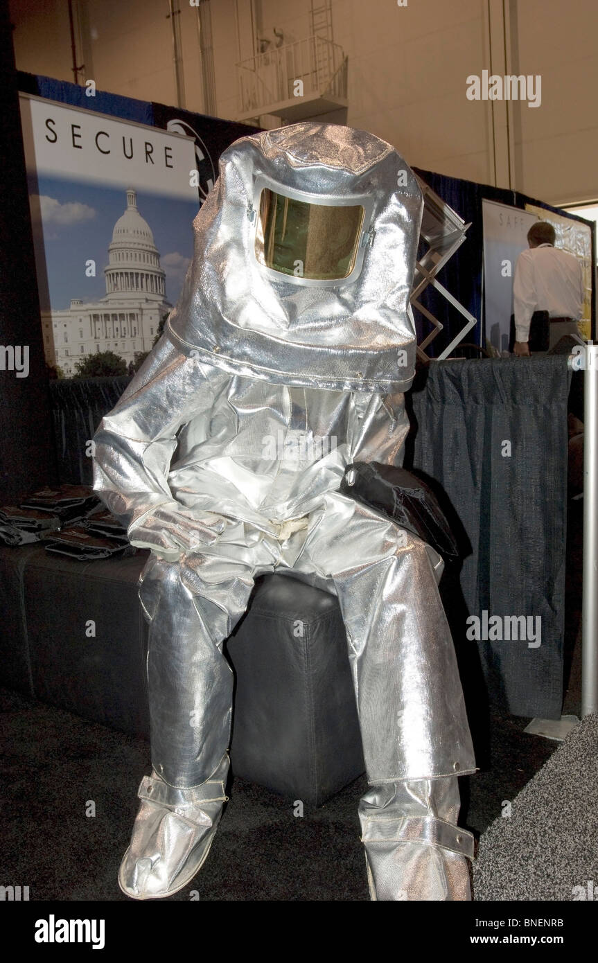 Zetex Fire Resistant Safety Suit (zetex fire entry suit Stock Photo - Alamy