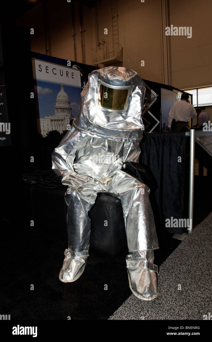 Zetex Fire Resistant Safety Suit (zetex fire entry suit Stock Photo - Alamy
