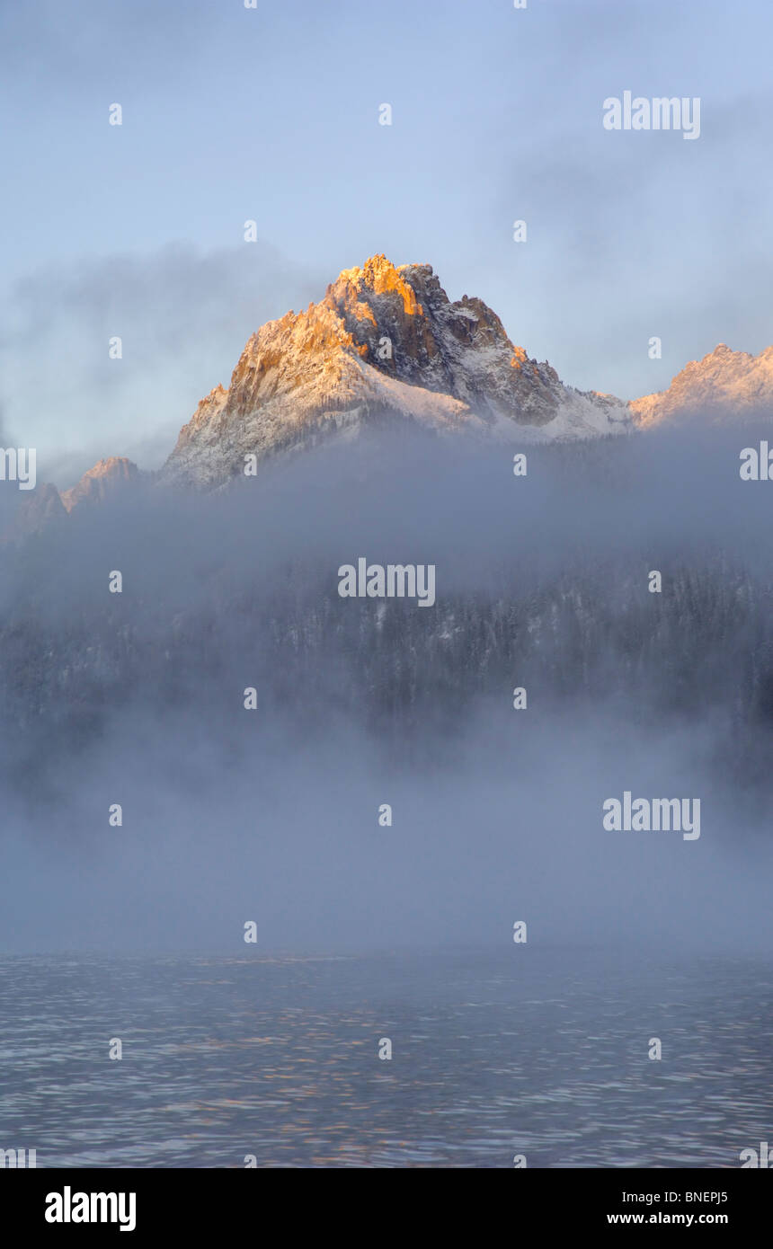 Redfish lake, idaho sunset hi-res stock photography and images - Alamy