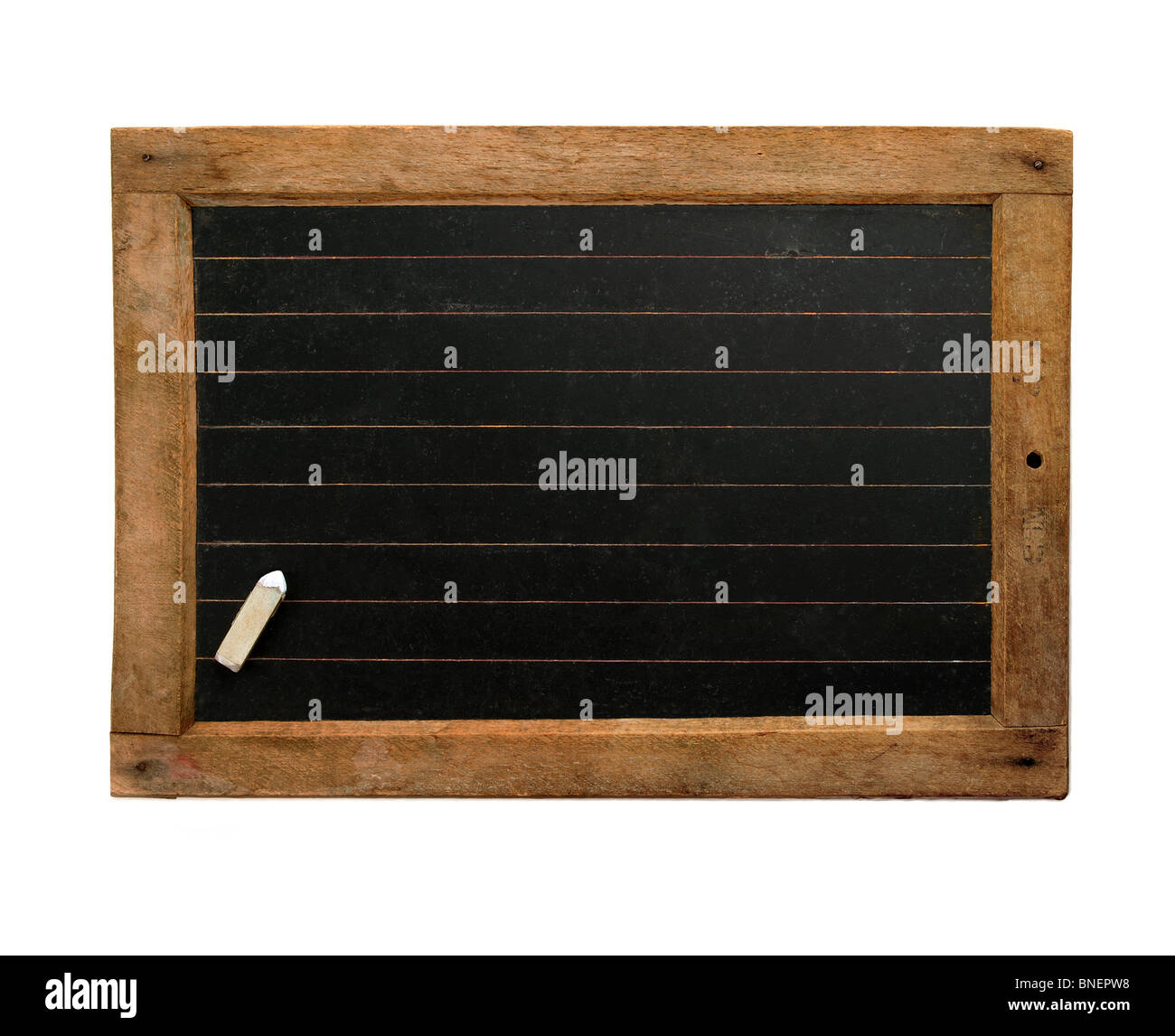 Old small school blackboard with chalk Stock Photo - Alamy
