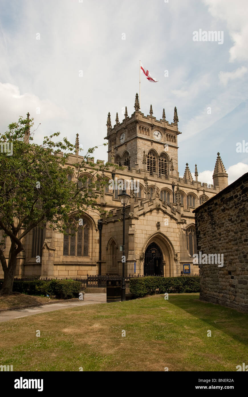 Wigan Parish Church Stock Photo - Alamy
