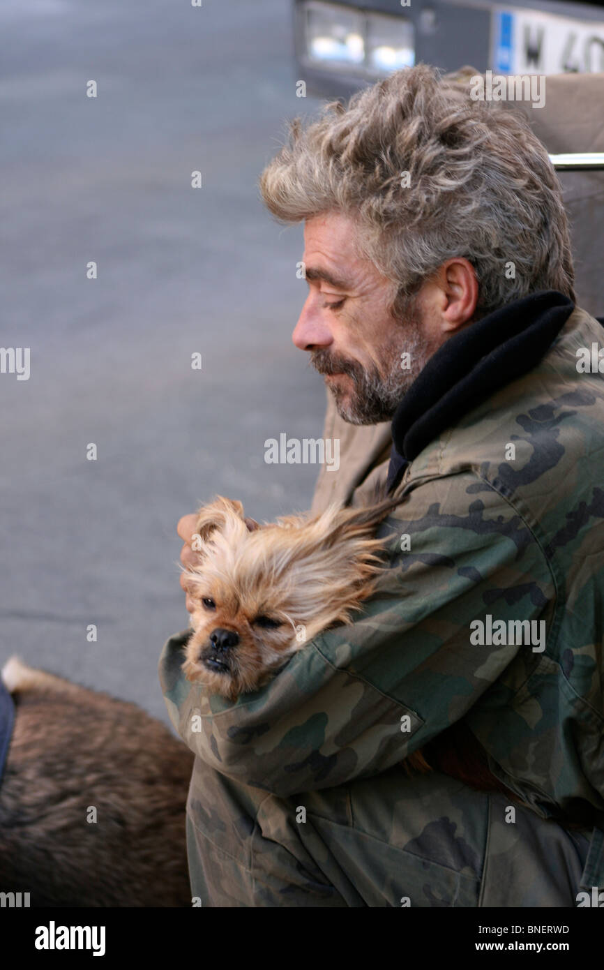 Homeless begging money spanish hi-res stock photography and images - Alamy