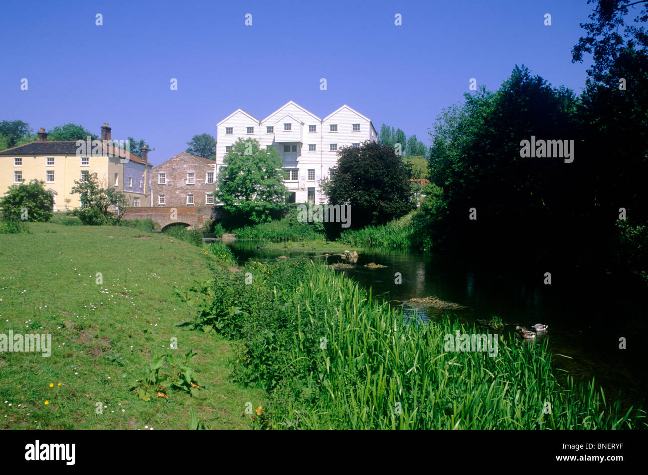 Buxton Watermill, Norfolk, England, River Bure English rivers mills ...