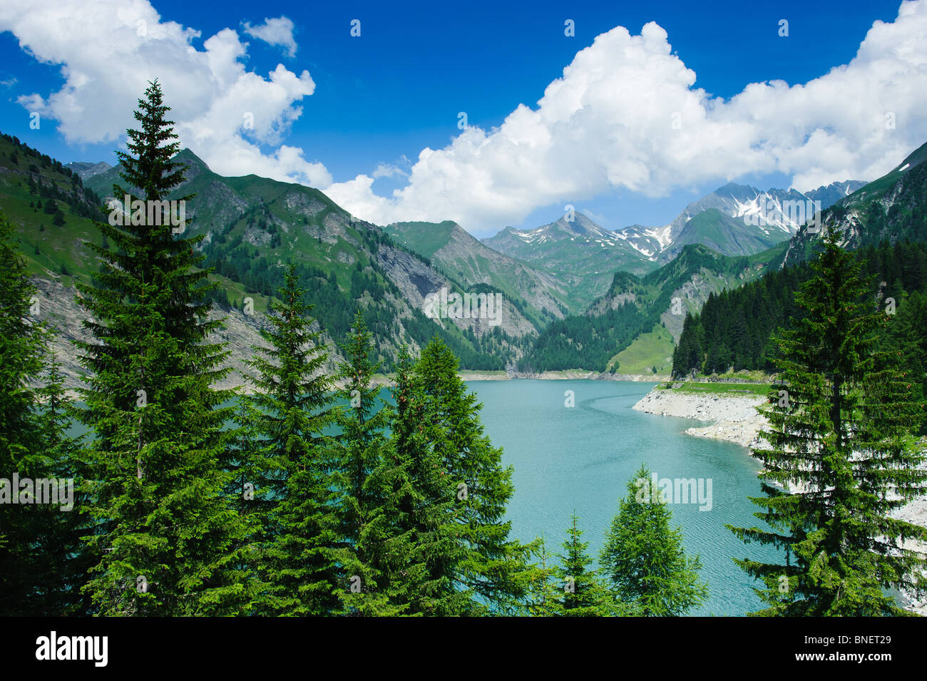 Luzzone lake hi-res stock photography and images - Alamy