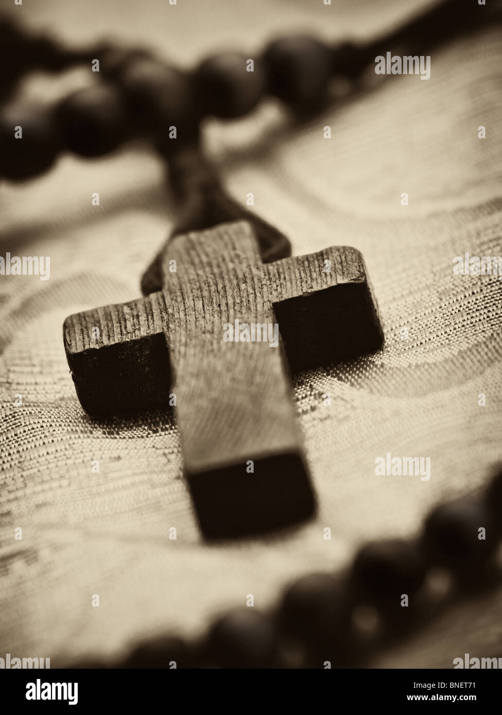 Sepia cross hi-res stock photography and images - Alamy