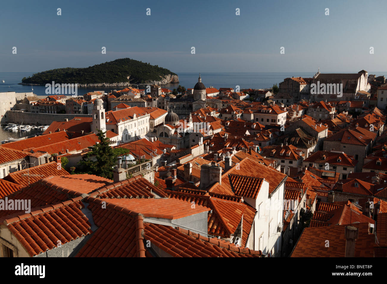 Terracotta red tiled rooves hi-res stock photography and images - Alamy