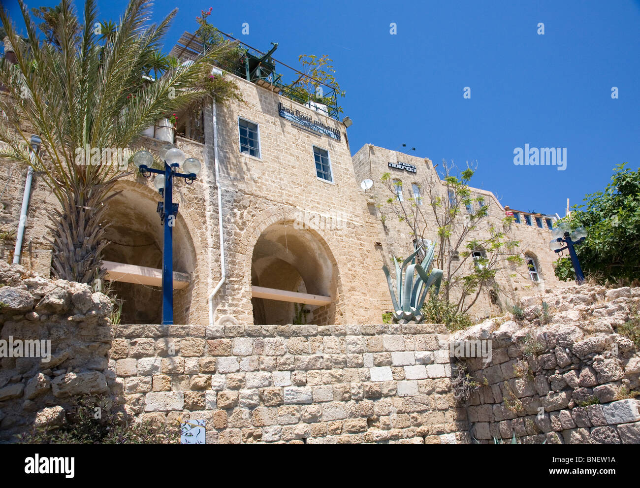 Old Yafo buildings architecture Stock Photo - Alamy
