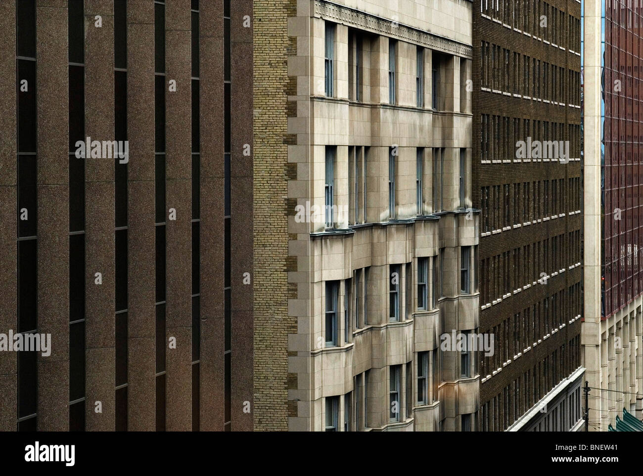 Architectural downtown buildings Stock Photo - Alamy