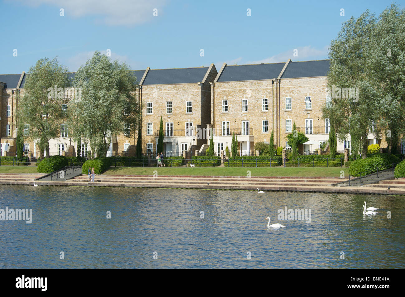 Caldecotte Lake Milton Keynes Buckinghamshire Stock Photo - Alamy