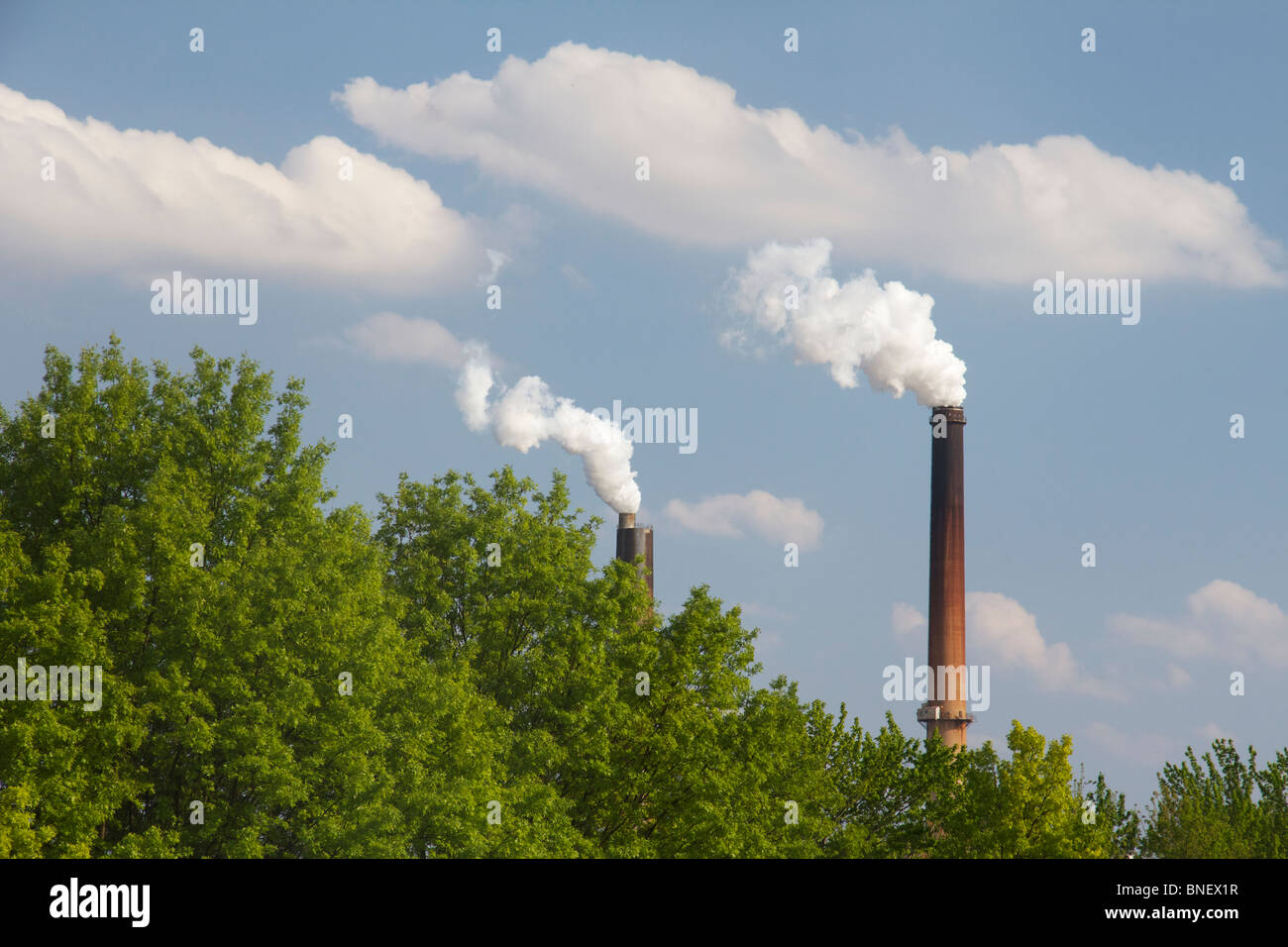Smoke stacks coal hi-res stock photography and images - Alamy