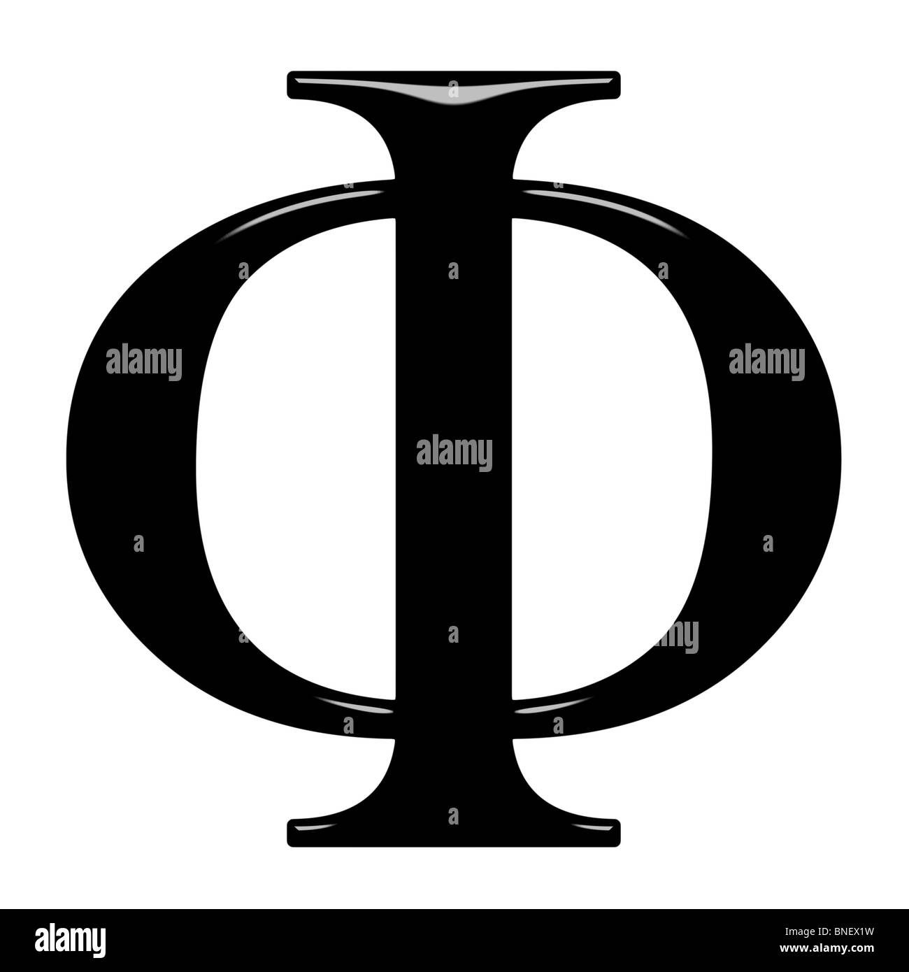Greek letter phi hi-res stock photography and images - Alamy