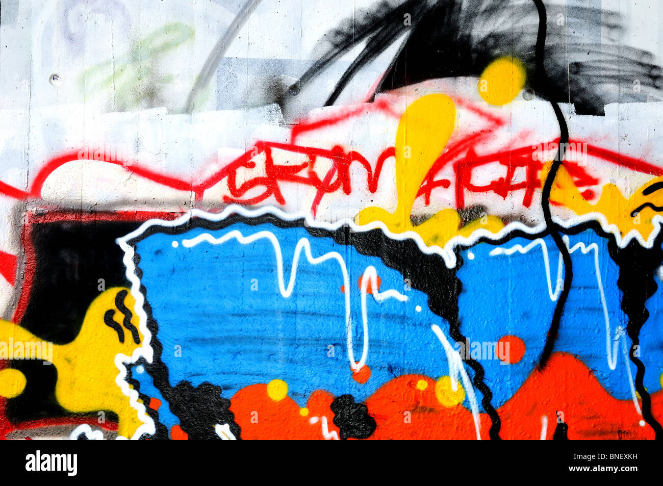 Graffiti colours hi-res stock photography and images - Alamy
