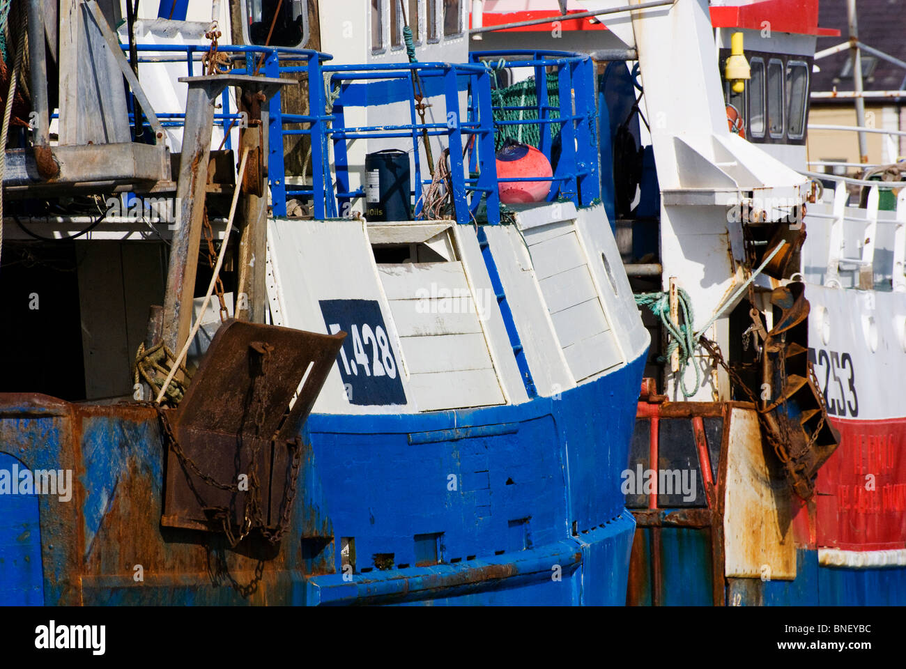 fishing boats, dingle Stock Photo - Alamy