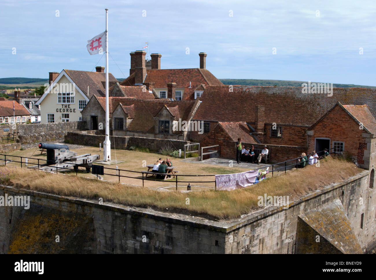 Yarmouth Castle, Isle of Wight, UK Stock Photo - Alamy