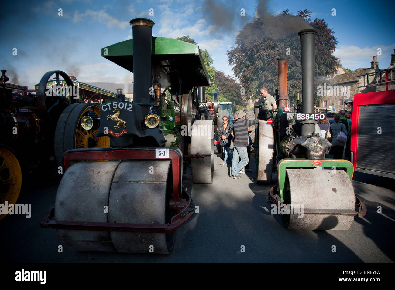Masham Steam Engine Rally 2010, North Yorkshire, England, UK Stock ...
