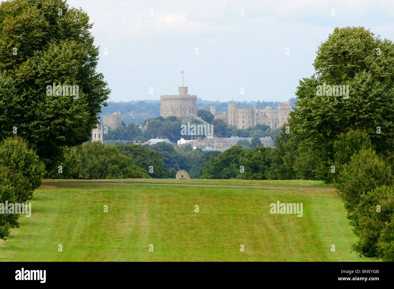 Windsor Castle from Windsor Great Park Stock Photo - Alamy