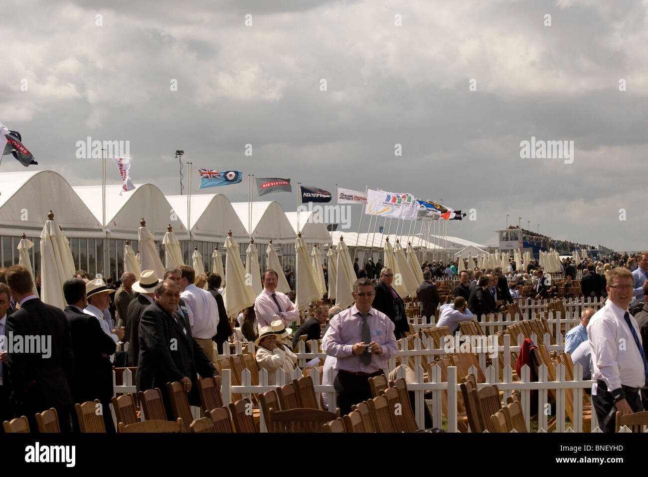 Corporate Hospitality Chalets at Royal International Air Tattoo RIAT ...