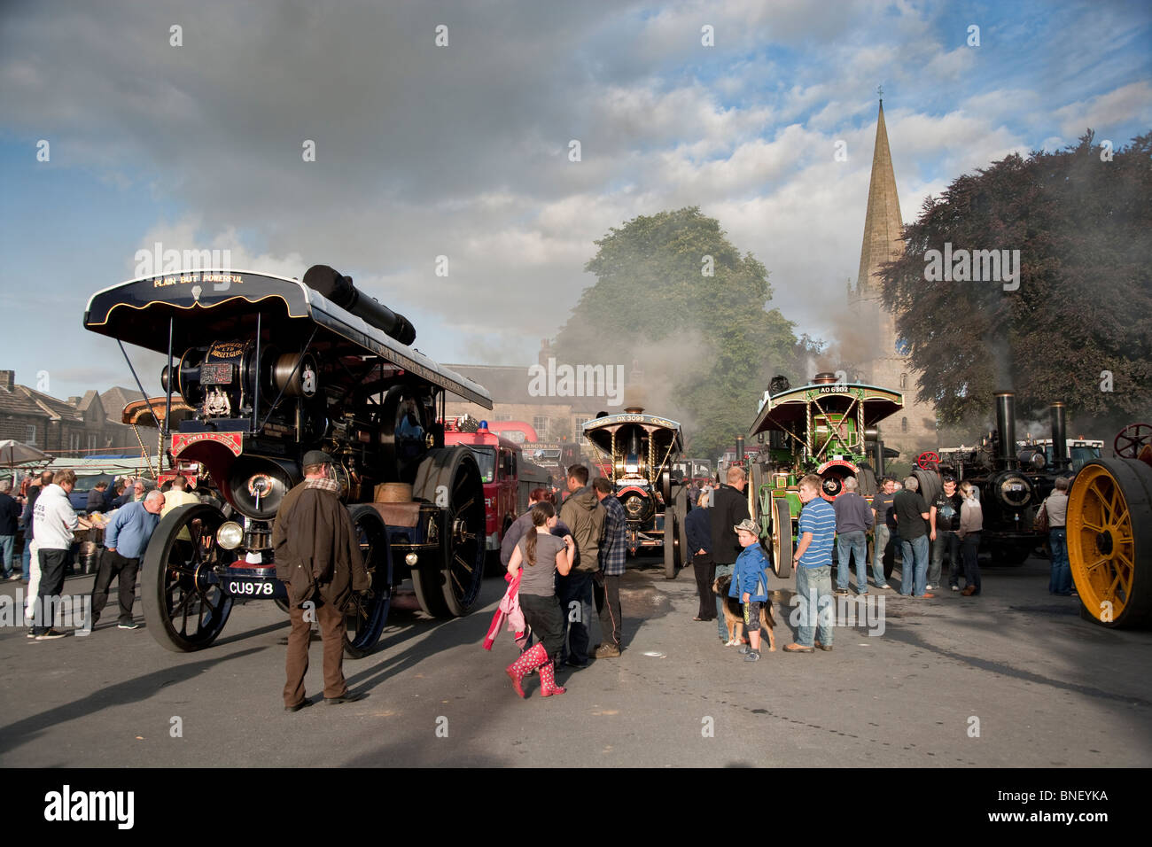 Masham Steam Engine Rally 2010, North Yorkshire, England, UK Stock ...