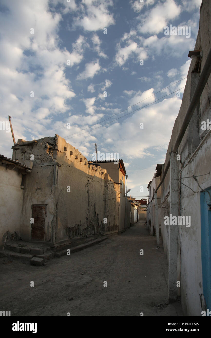 Alley in Bukhara, Uzbekistan Stock Photo - Alamy