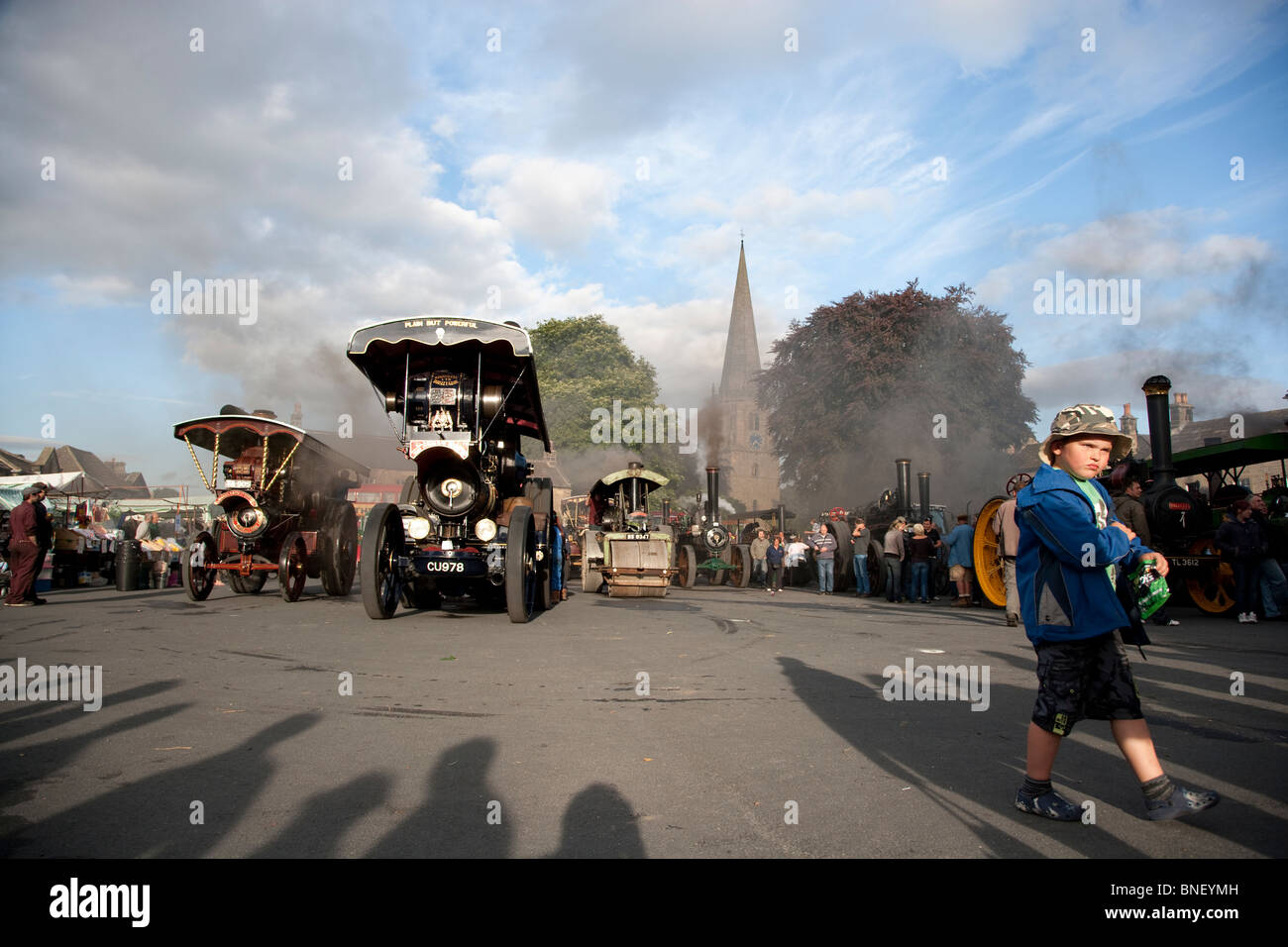 Masham Steam Engine Rally 2010, North Yorkshire, England, UK Stock ...