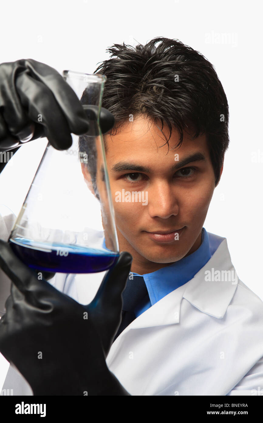 Asian scientist water sample hi-res stock photography and images - Alamy