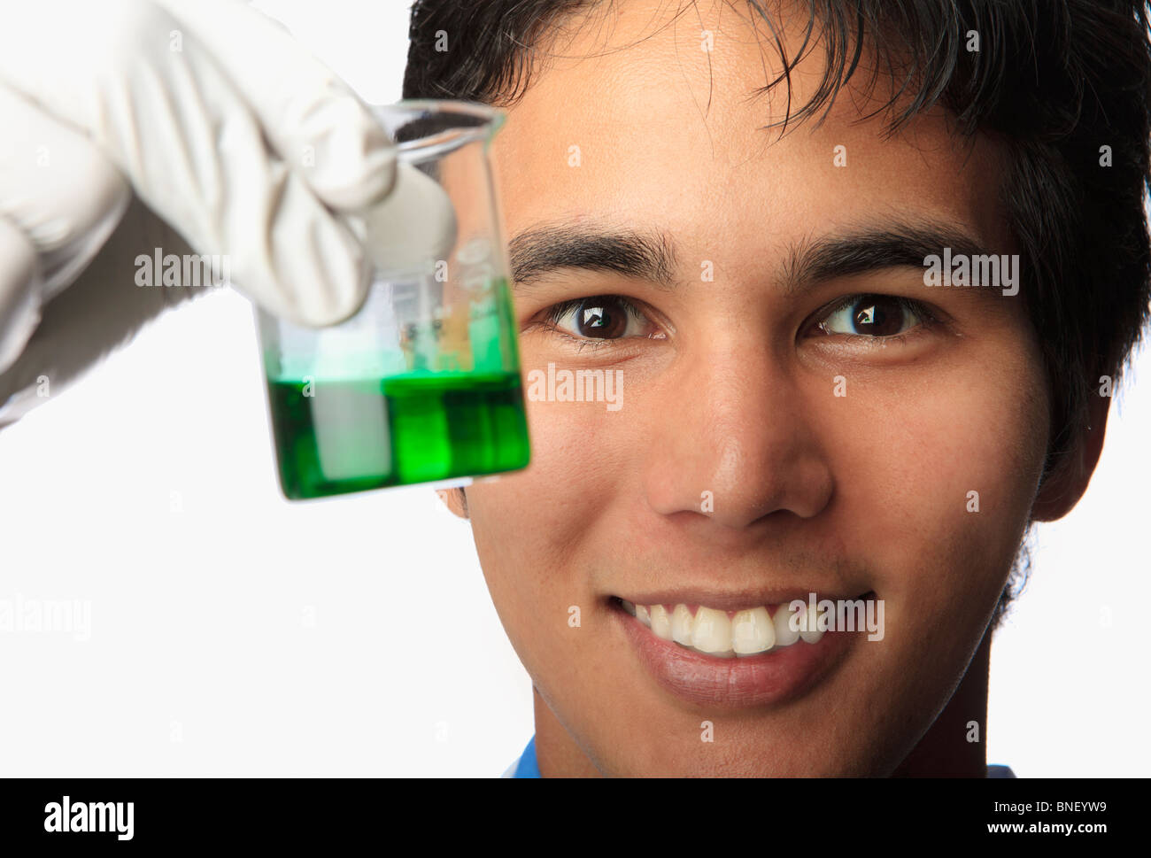 Asian scientist water sample hi-res stock photography and images - Alamy