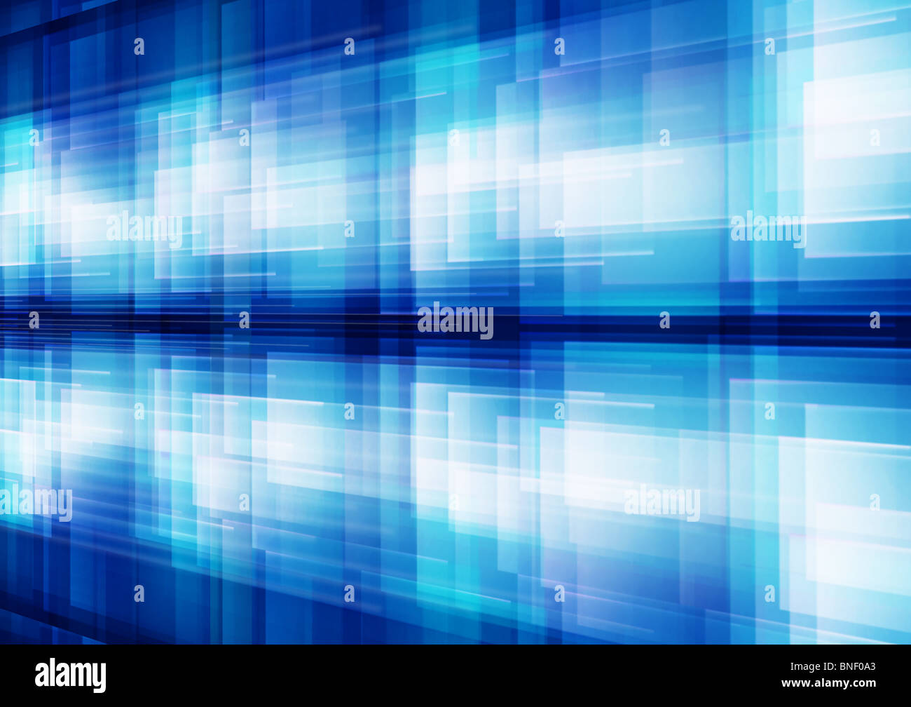 Blue white overlapping geometric patterns abstract background Stock ...