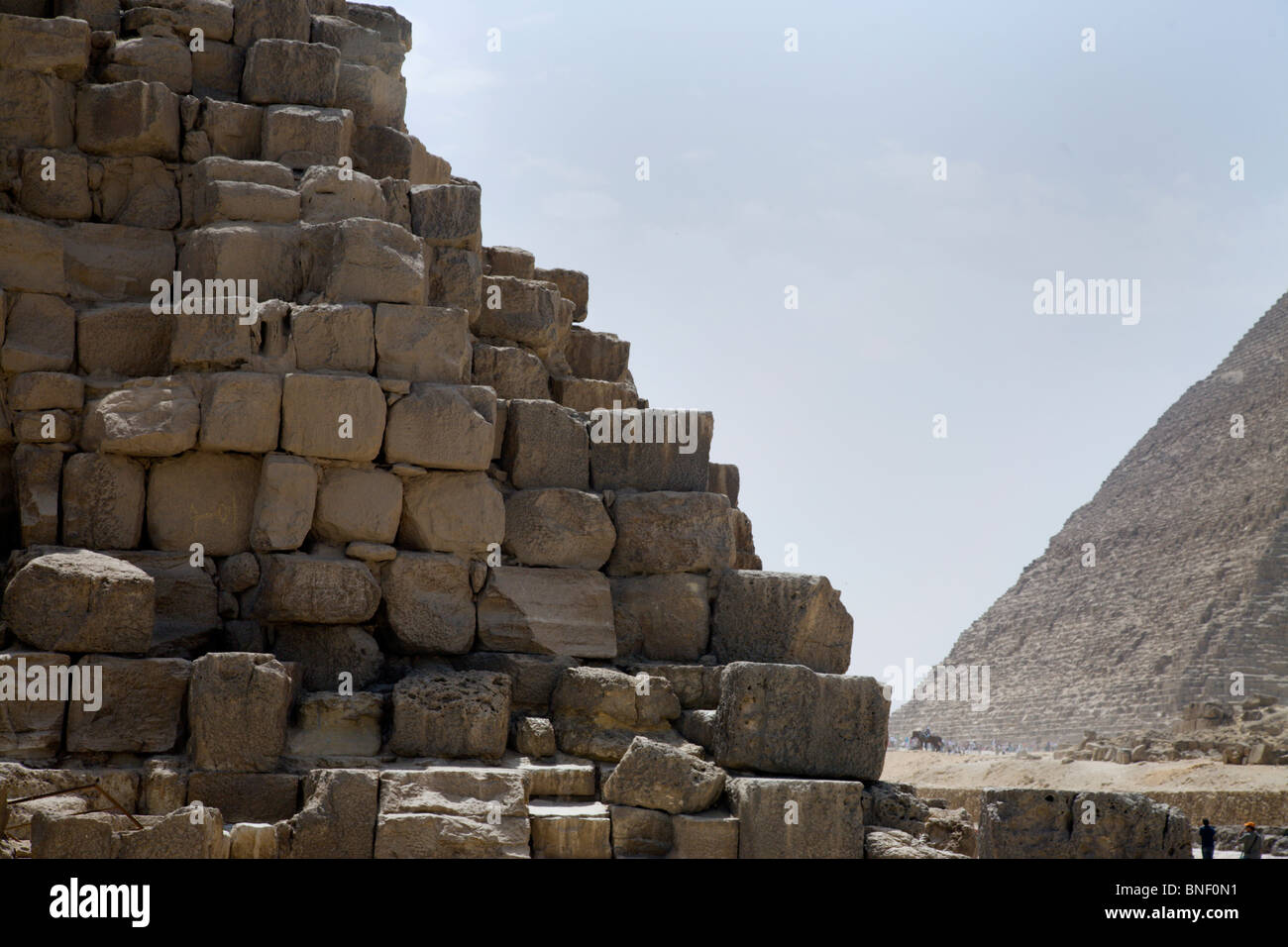 Close up great pyramid giza hi-res stock photography and images - Alamy