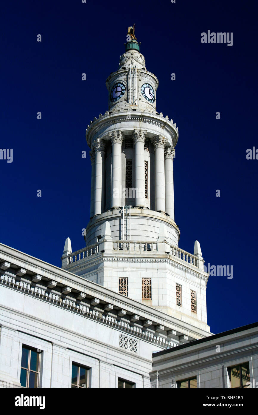 Low angle view of a city hall, Denver City Hall, Denver, Colorado, USA ...