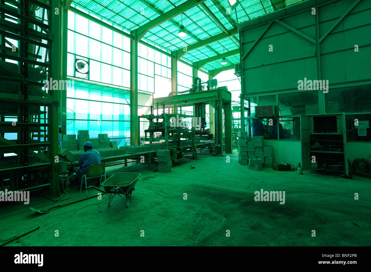 Cement block factory hi-res stock photography and images - Alamy