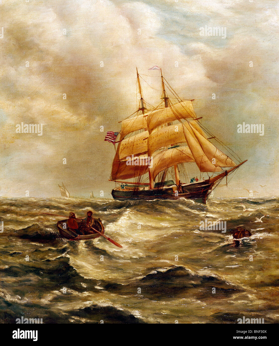 19th century fishing boat hi-res stock photography and images - Alamy