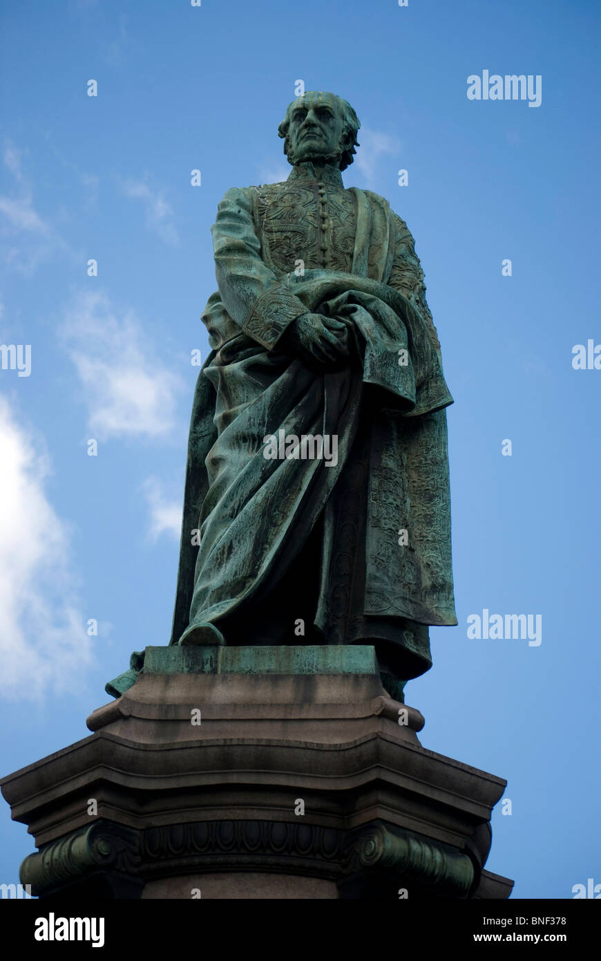 Statue to William Ewart Gladstone (British Prime Minister) in Shandwick ...