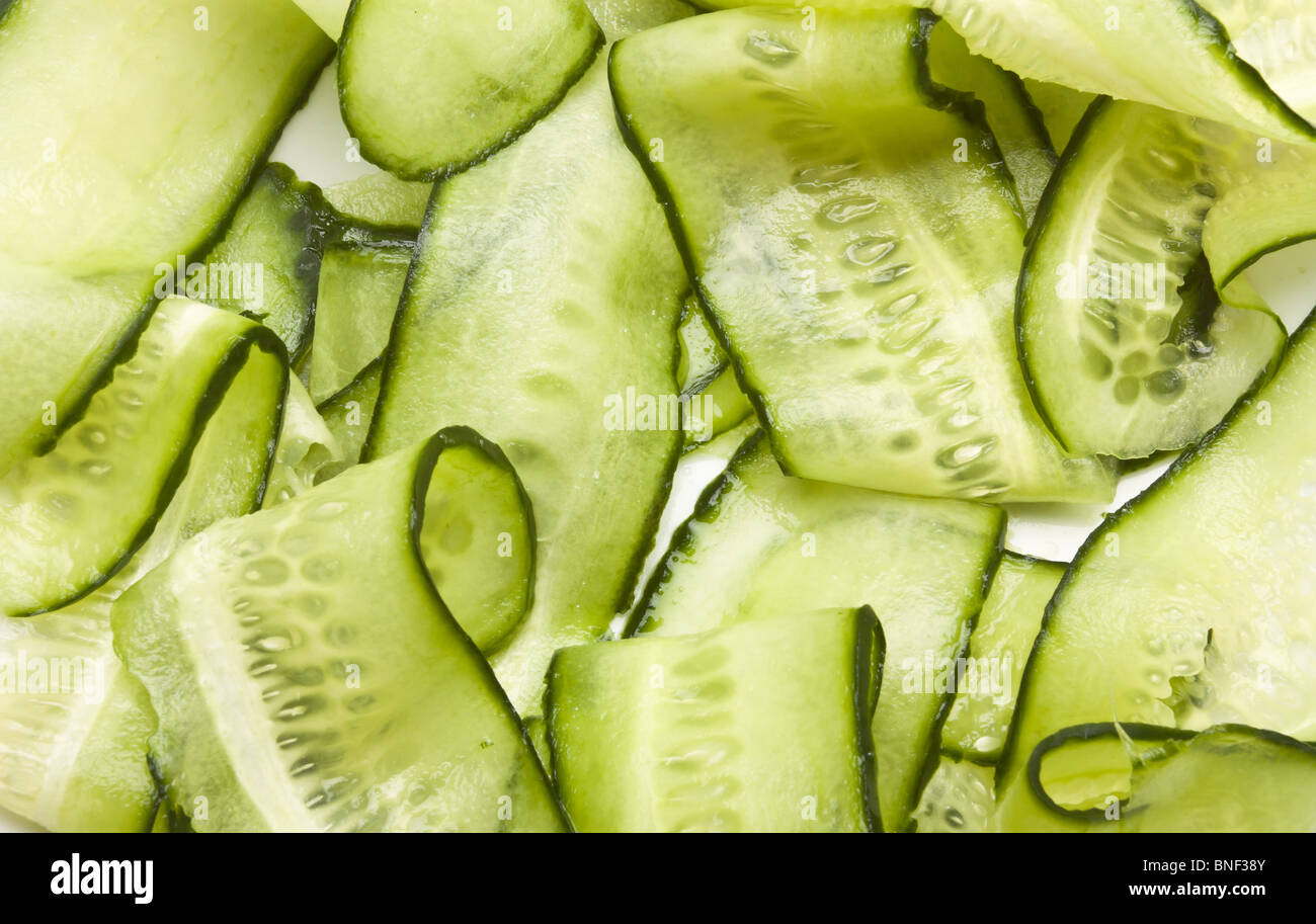 Cucumber strips hi-res stock photography and images - Alamy