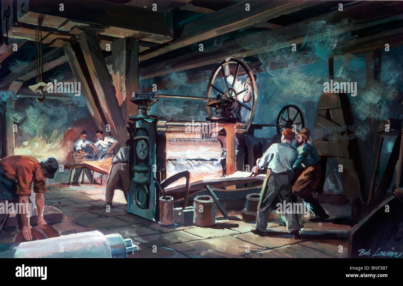 Iron rolling mill hi-res stock photography and images - Alamy