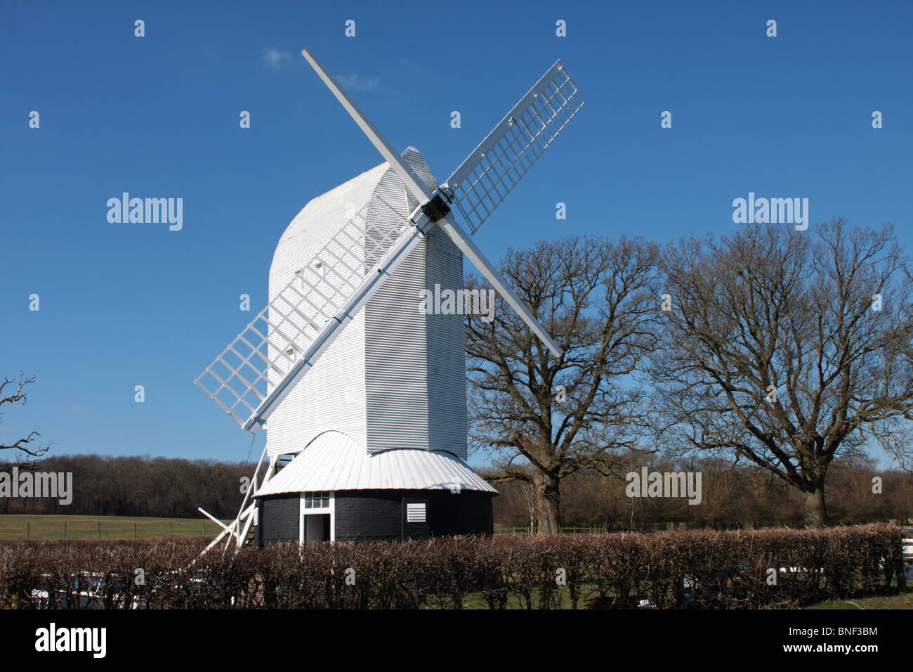 Lowfield Heath Windmill Charlwood Surrey UK Stock Photo - Alamy
