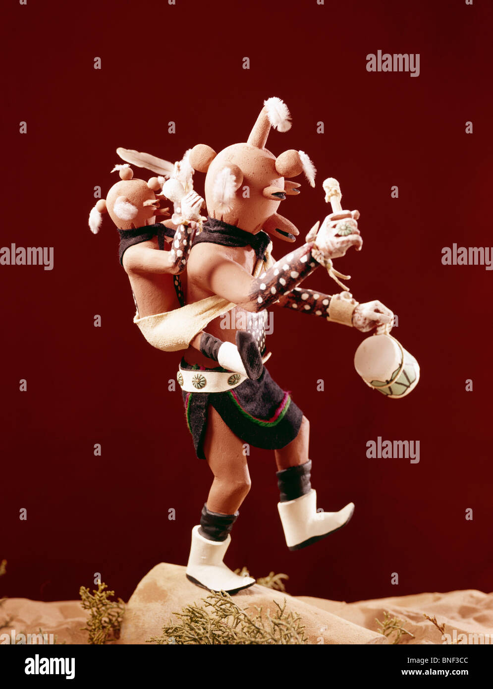 Hopi Kachinas clowns (Mudheads Stock Photo - Alamy