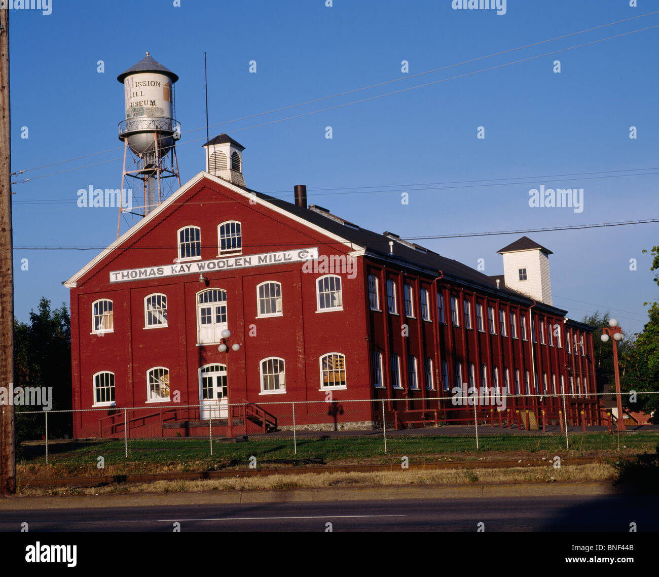 Facade of a museum, Mission Mill Museum, Salem, Oregon, USA Stock Photo ...