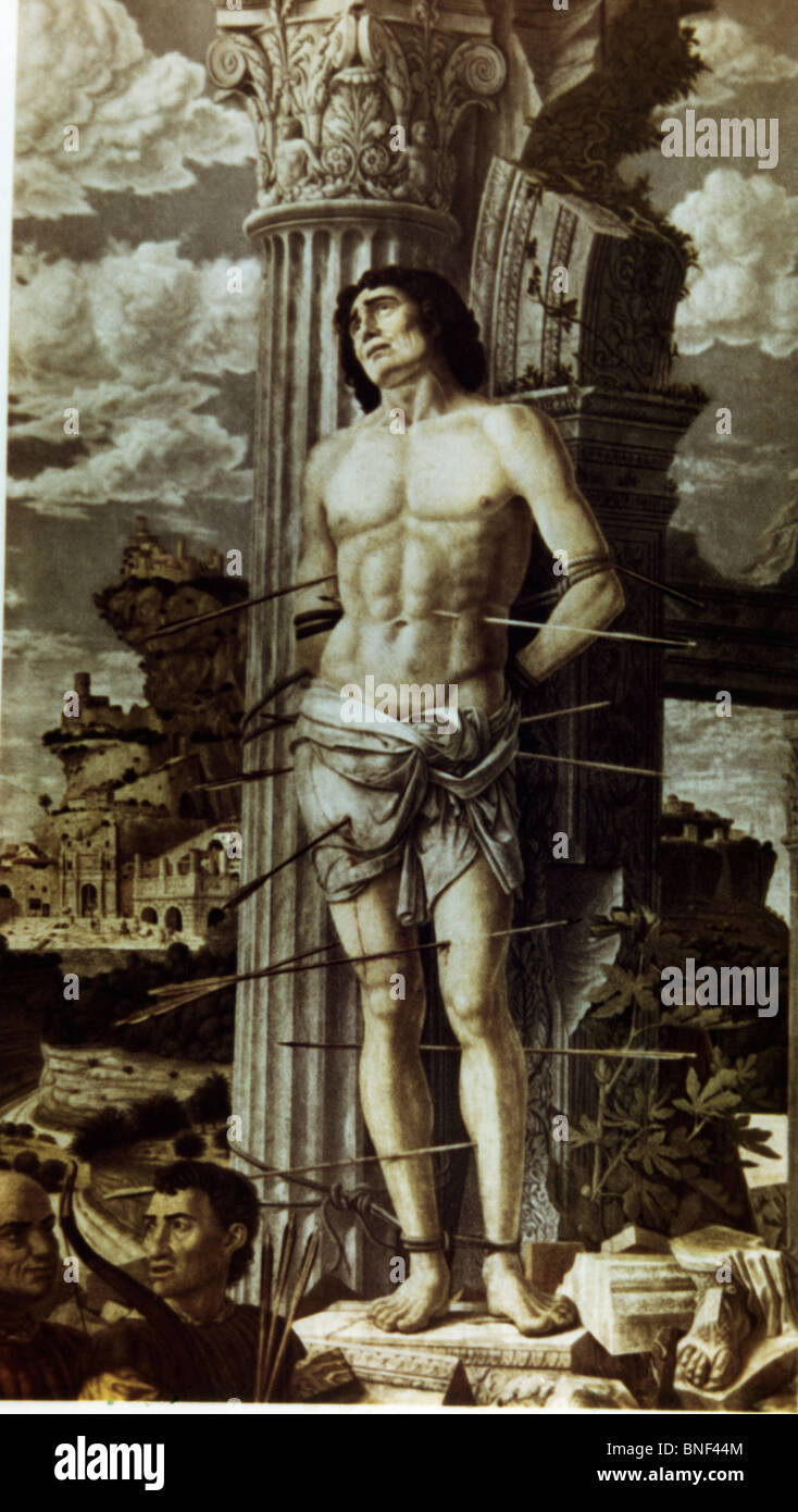 Saint Sebastian by Andrea Mantegna, 1481, 1431-1506, France, Paris ...