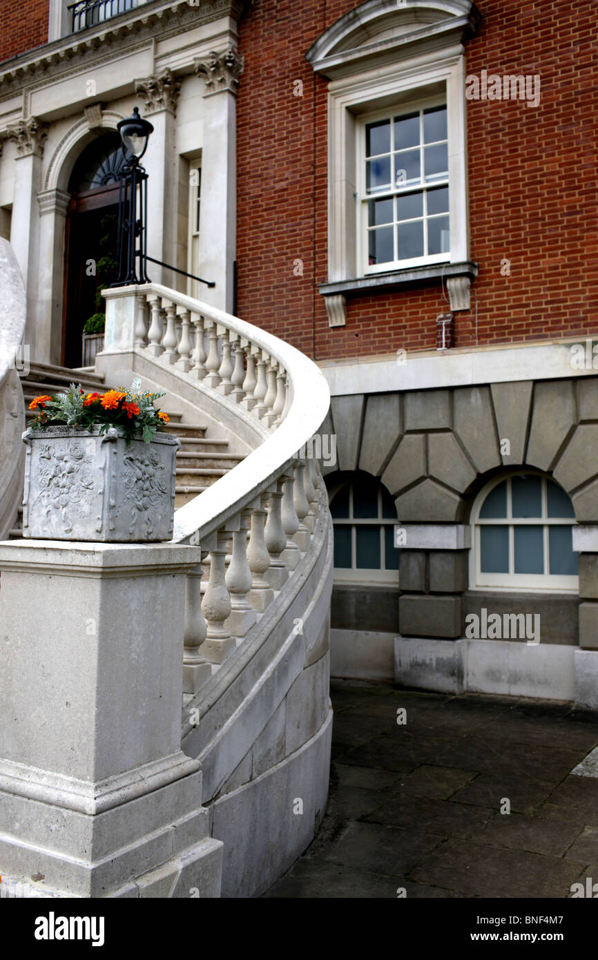 Concrete stairs winding hi-res stock photography and images - Alamy