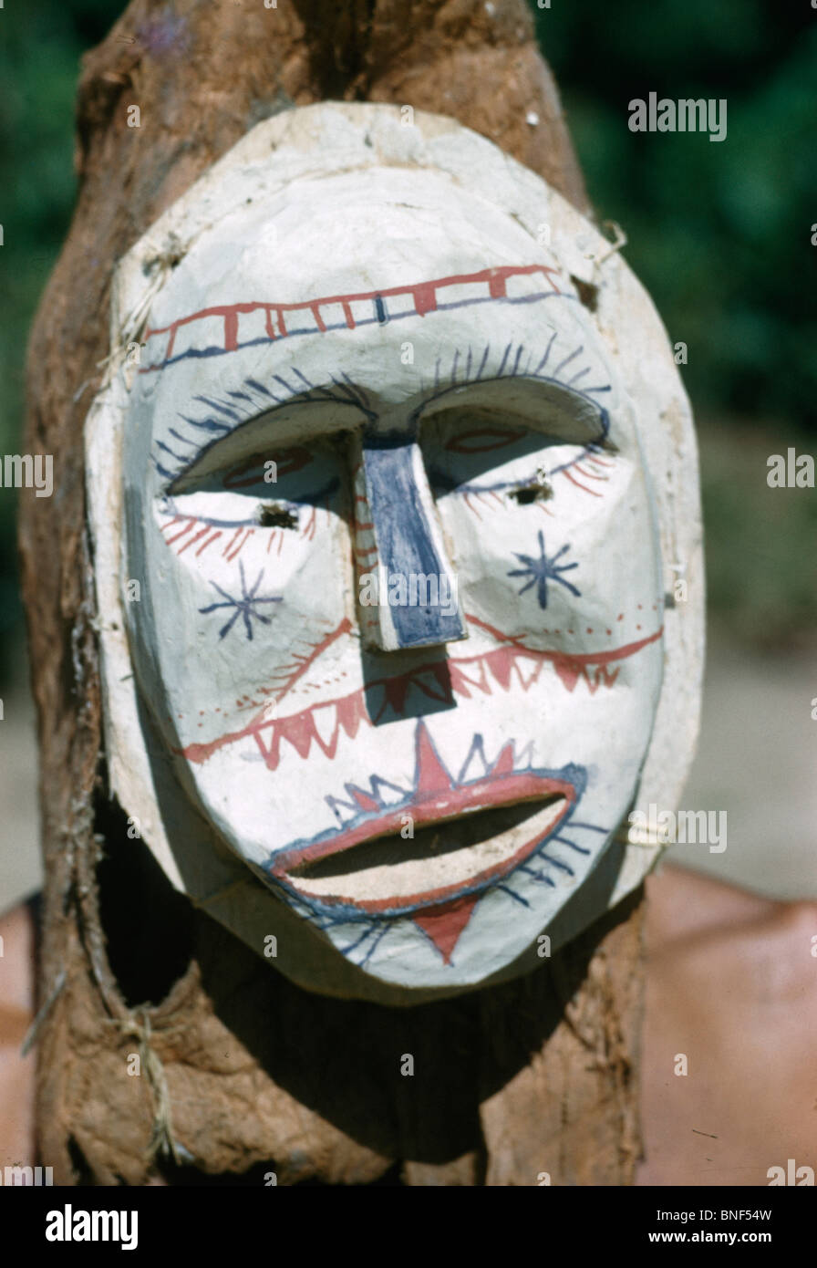 Tukuna Mask Amazon River Region Primitive Art Stock Photo - Alamy