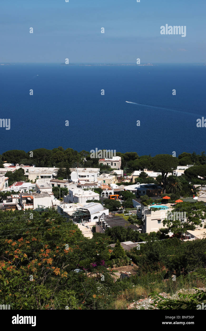 Anacapri Capri Italy Stock Photo - Alamy