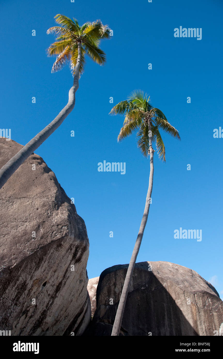 Rocks on the beach, The Baths, Virgin Gorda, British Virgin Islands ...