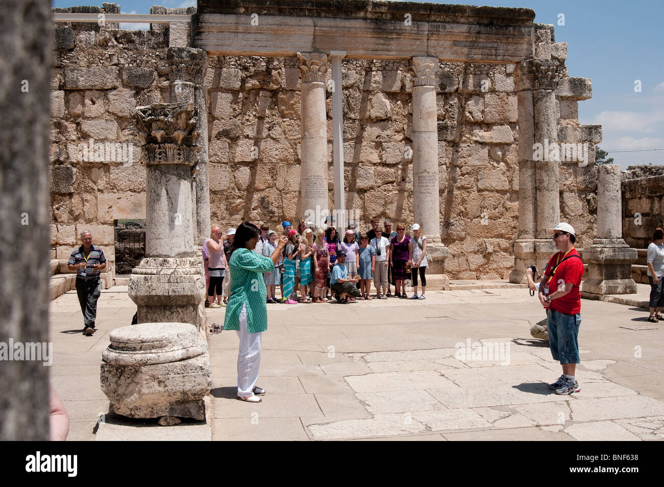 Capernaum synagogue hi-res stock photography and images - Alamy