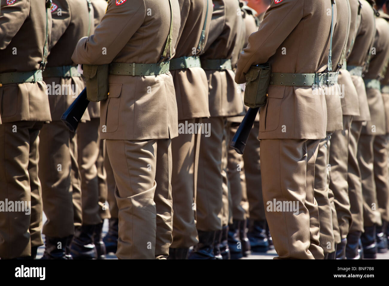 Italy, Lazio, Rome. Italian Police Parade on the Piazza Quirinale in ...
