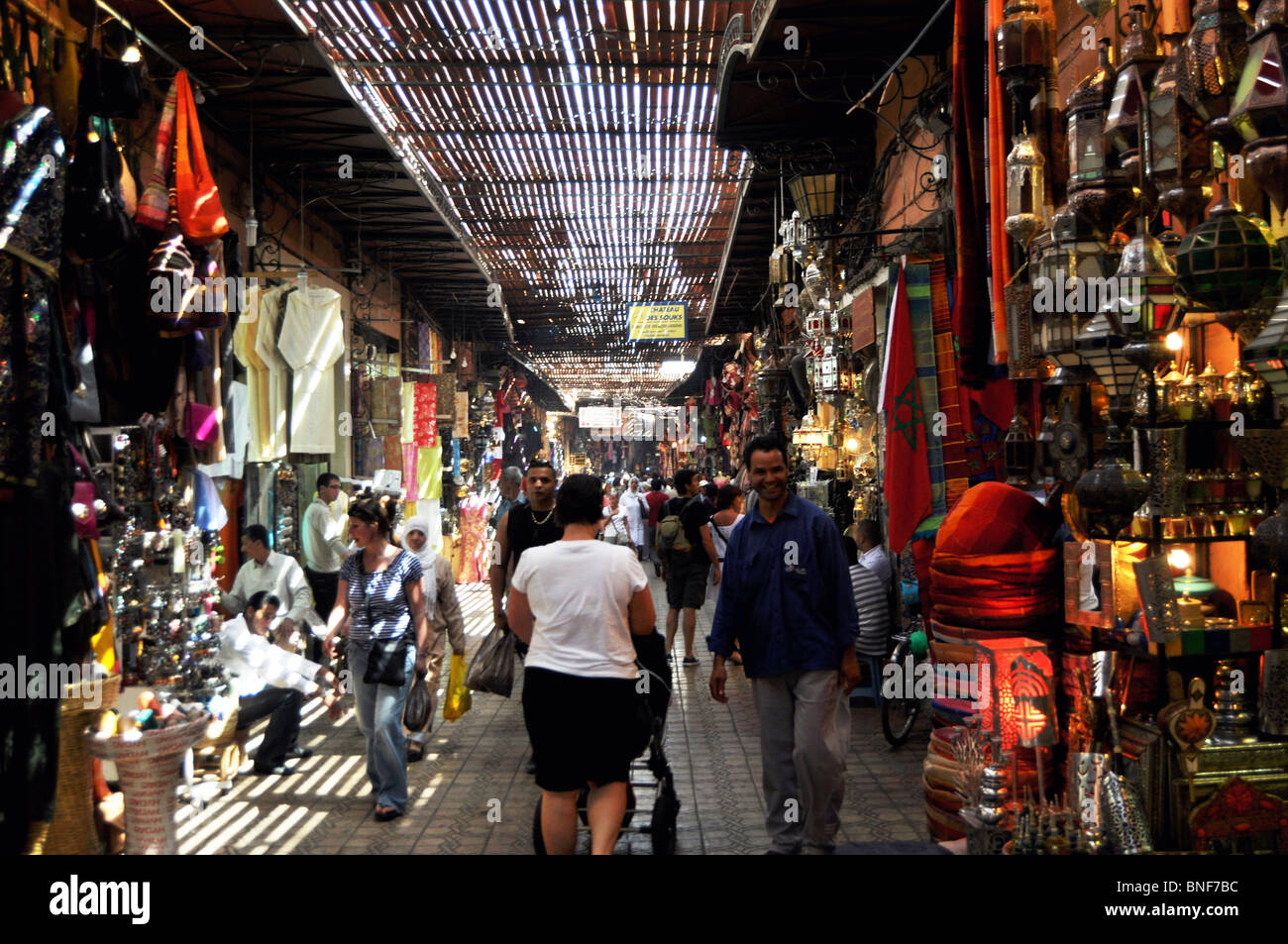 Souk in Marrakesh Stock Photo - Alamy