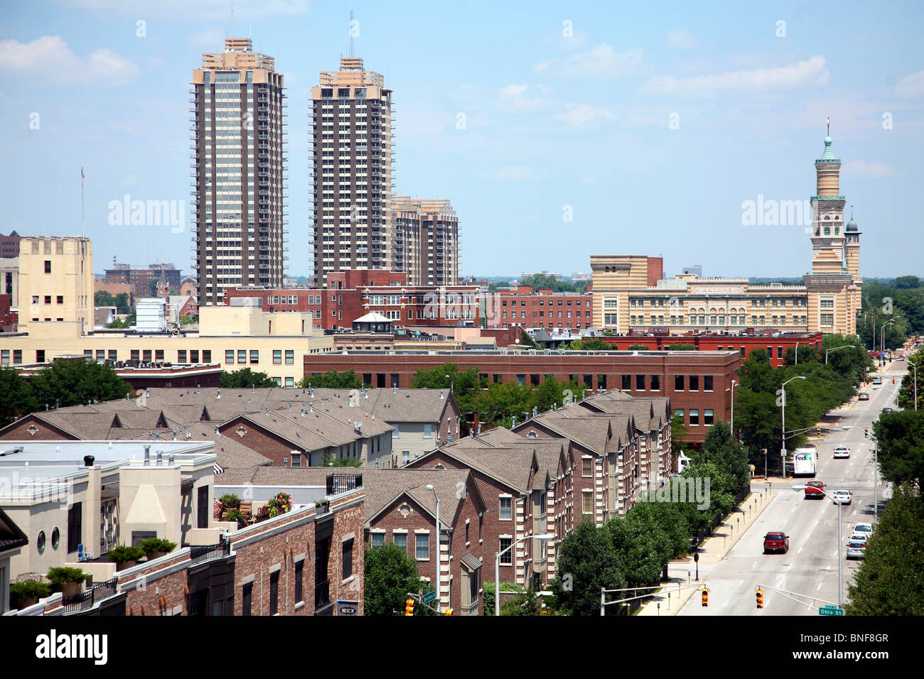 USA, Indiana, Indianapolis, Cityscape Stock Photo - Alamy