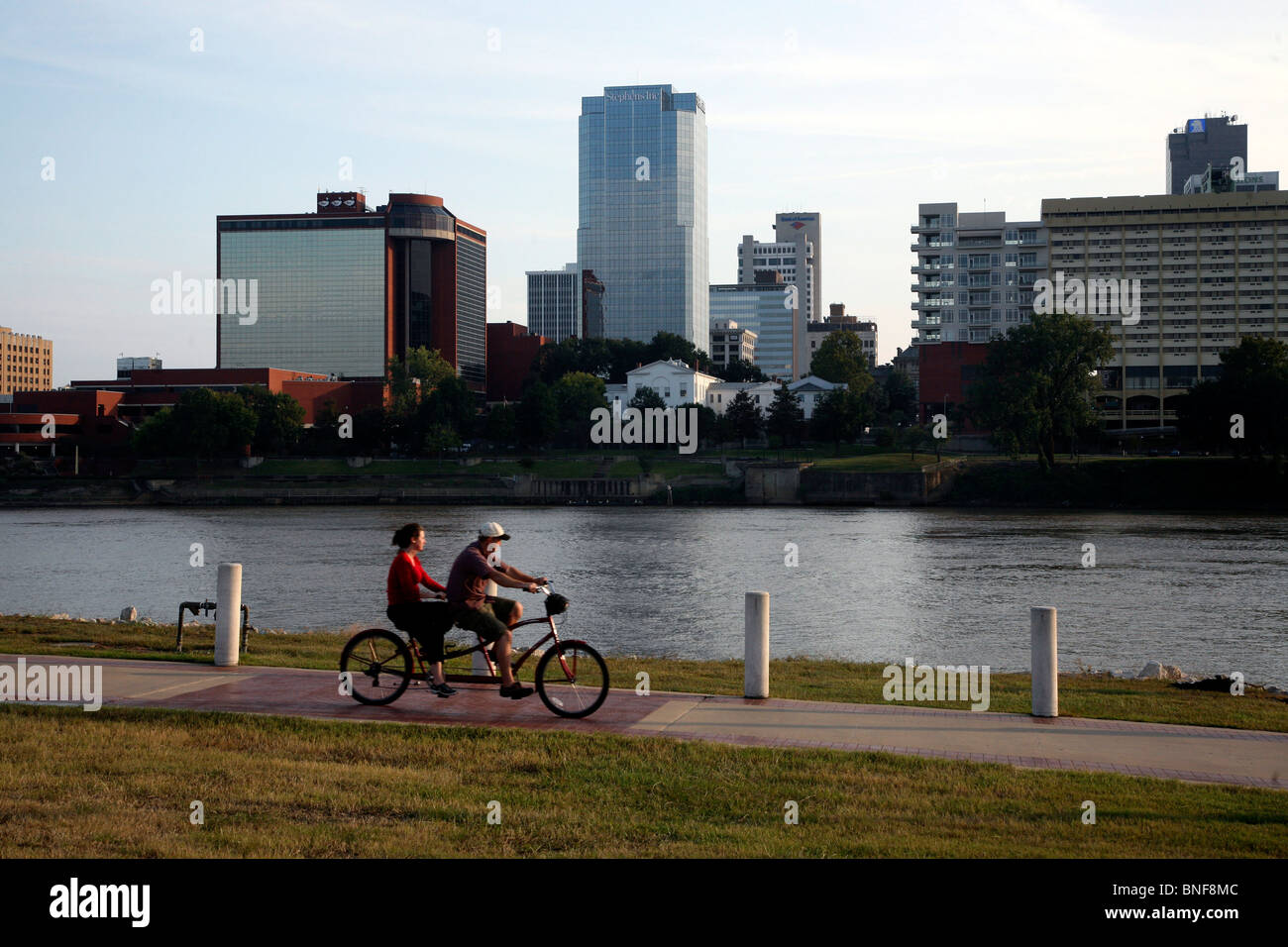 USA, Arkansas, Little Rock, City skyline Stock Photo - Alamy