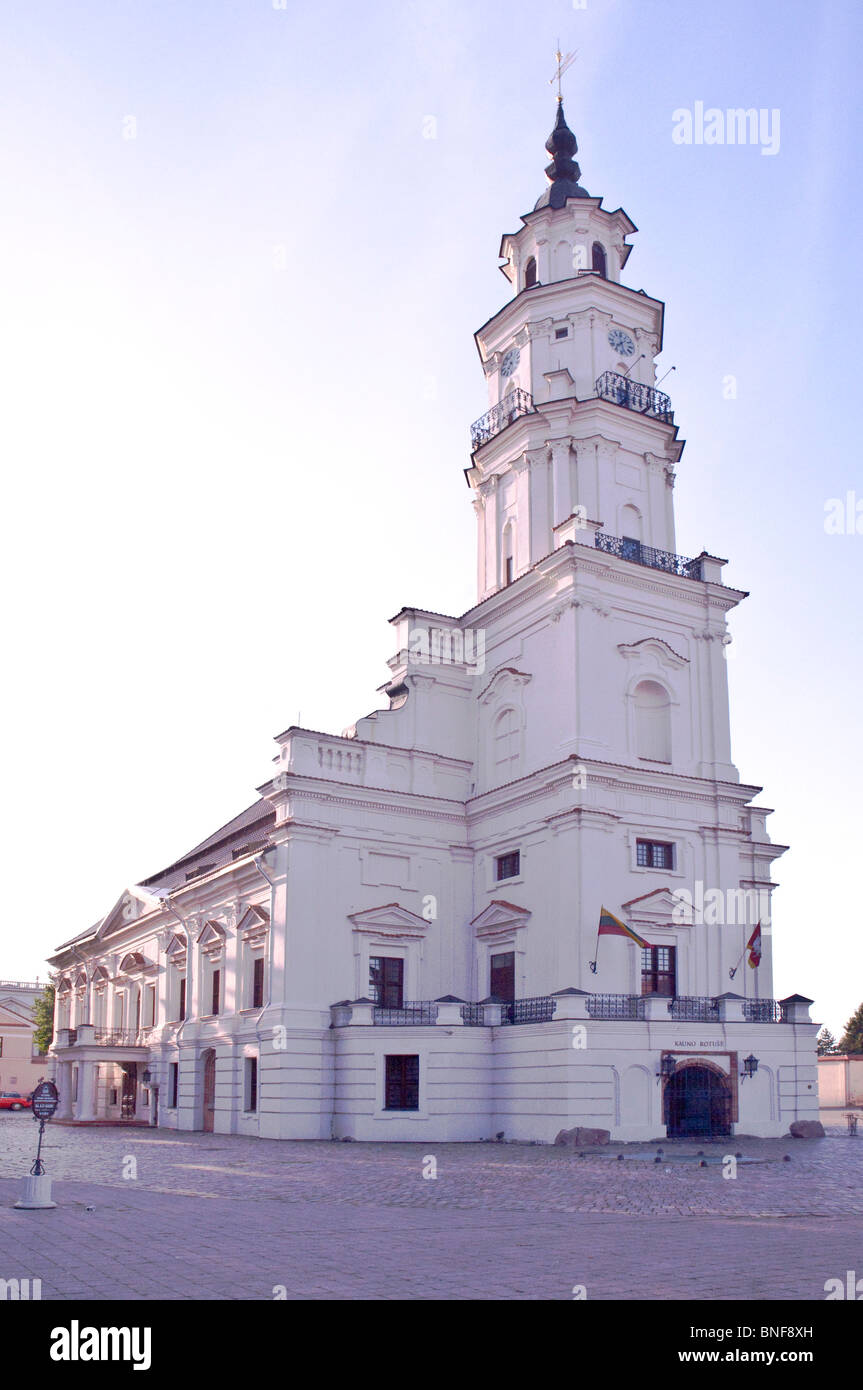 Town Hall in Kowno Stock Photo - Alamy
