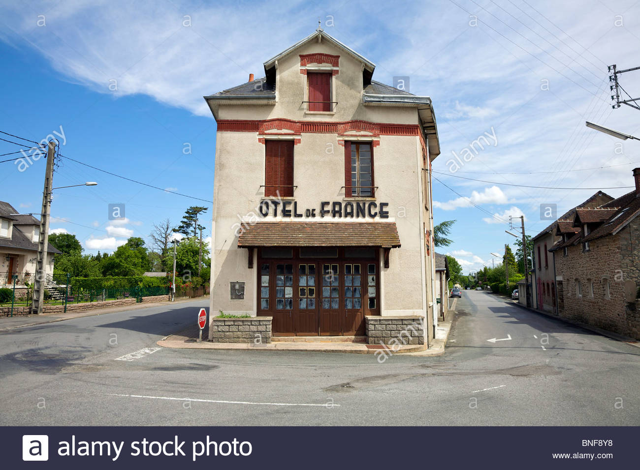 Small Town Old Hotel High Resolution Stock Photography and Images - Alamy