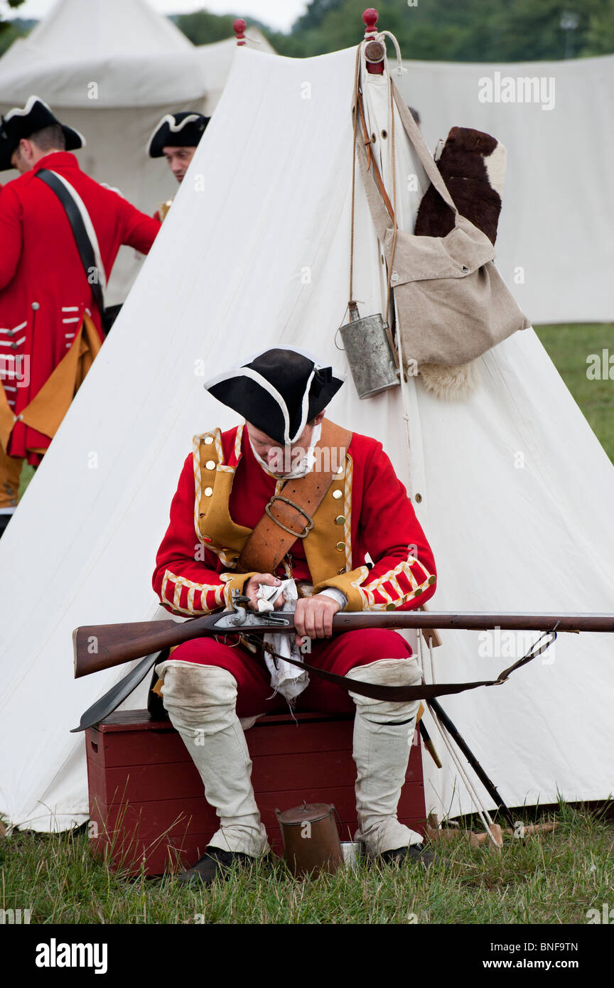 The 8th kings regiment of foot infantry hi-res stock photography and ...